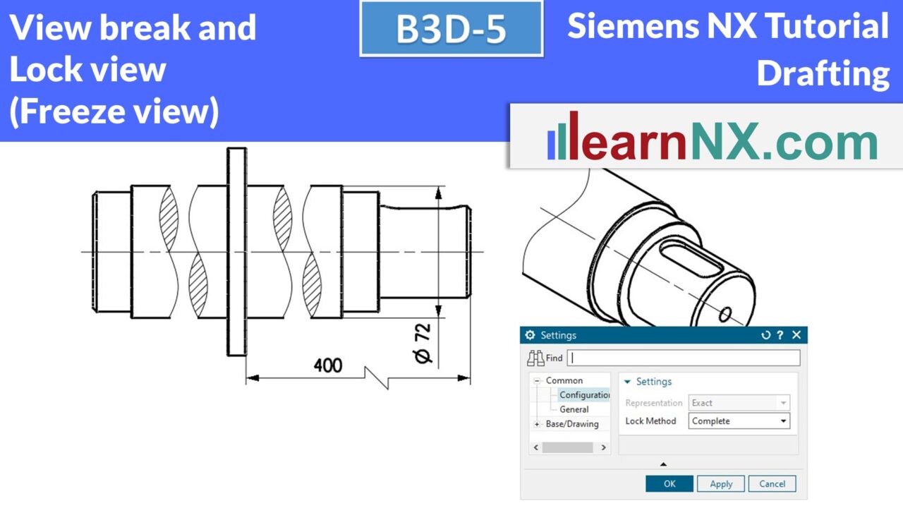 Siemens NX Tutorial | Exploded view