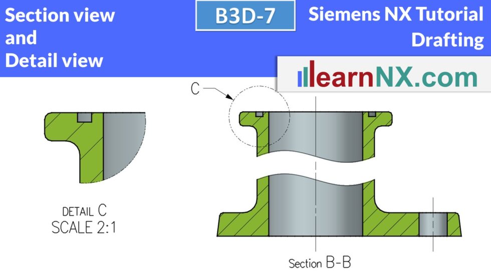 Siemens NX | Break-out section view
