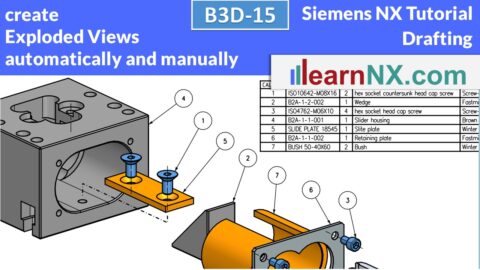 Siemens NX | Break-out section view