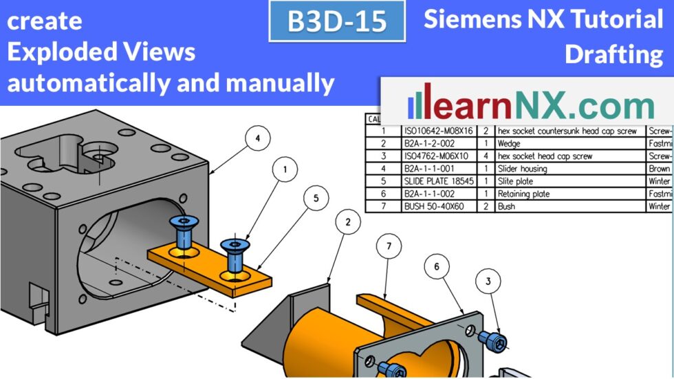 Siemens NX | Section View, Detail View