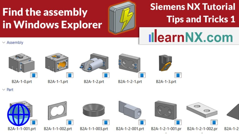 Siemens NX Tutorial | Show center of gravity (center of mass)