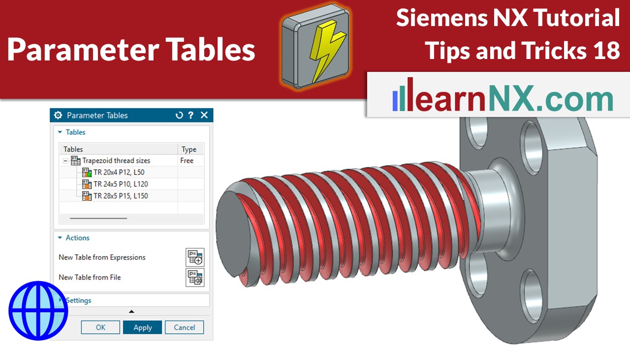 Siemens NX Tutorial | Show center of gravity (center of mass)